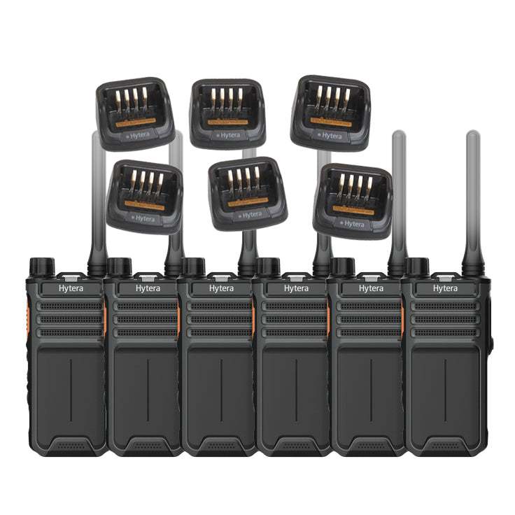 Hytera BP515 SIX Pack - Digital Licenced Radio