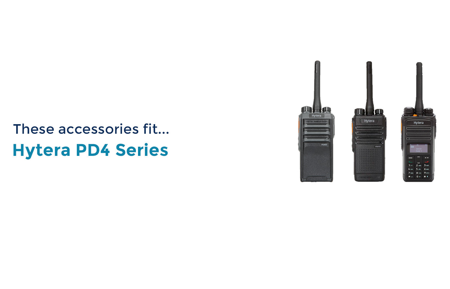 Accessories for Hytera PD4 Series