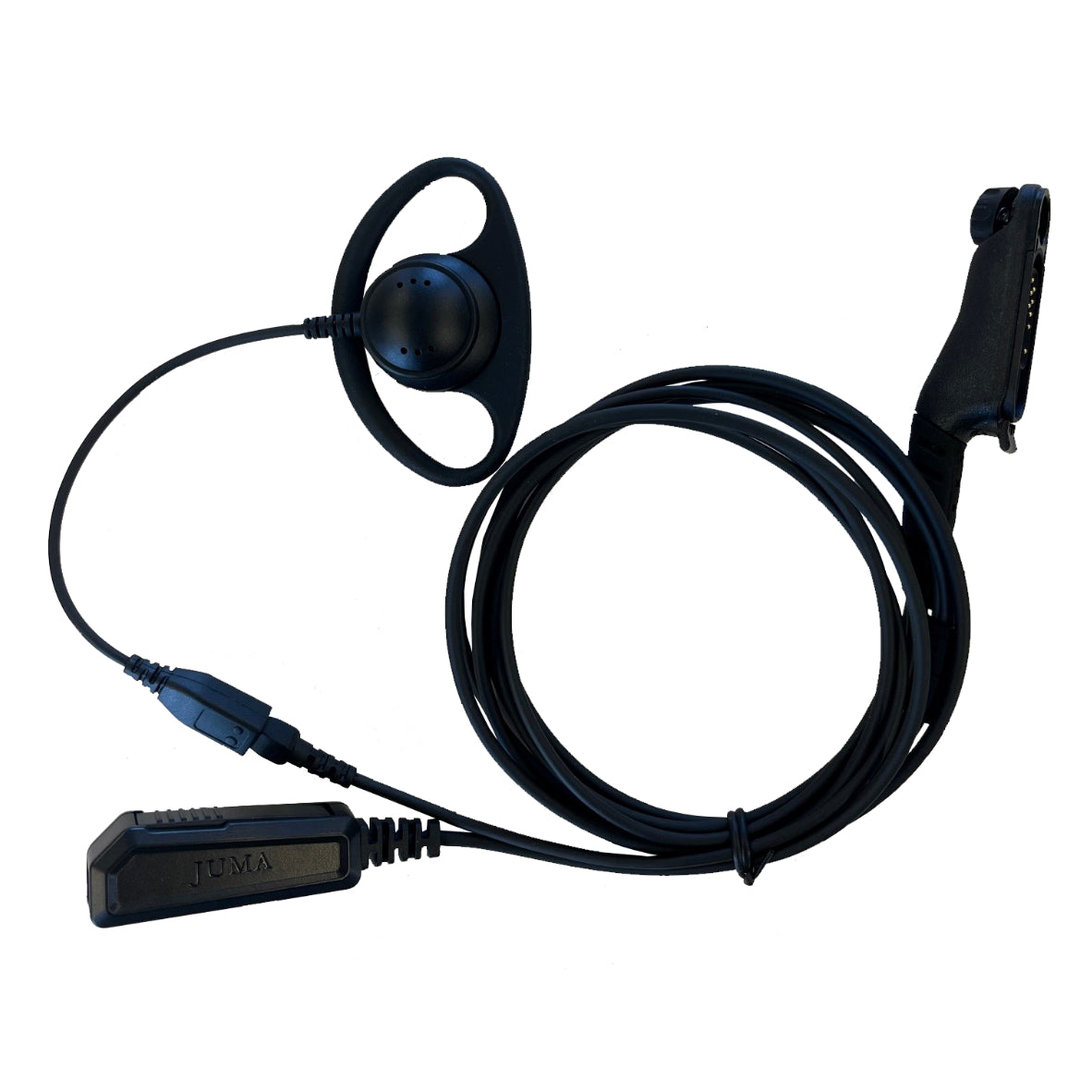 Juma Communications 2-wire D-Shell earpiece with mic & PTT (for Motoro
